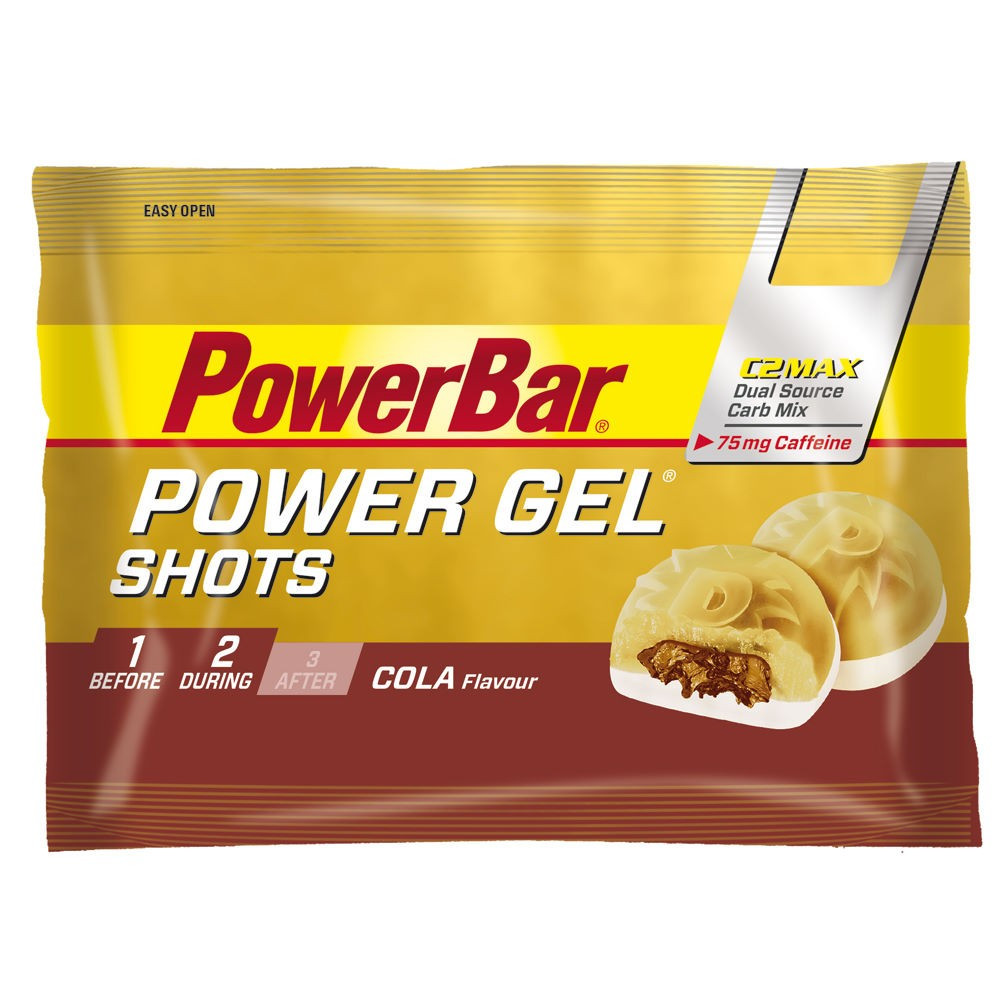 PowerBar PowerGel Shots - 16 x 60 gram - Powerbar Energize Sport Shots ...