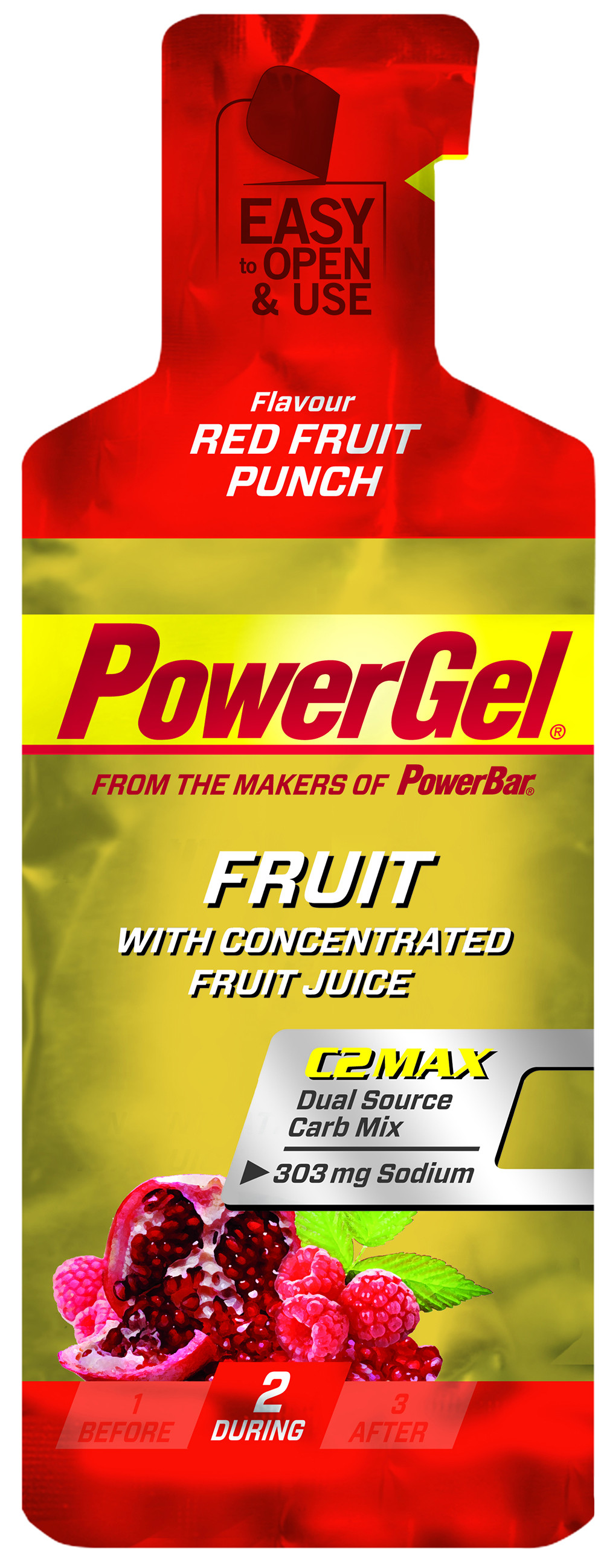 Powerbar Fruit Gel - 24 x 40 gram - Powerbar Fruitgel - Powerbar ...